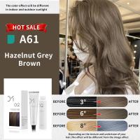 China Factory Low Ammonia Peroxide Cream Semi Permanent Hair Dye 100ML For Home OEM Available for sale