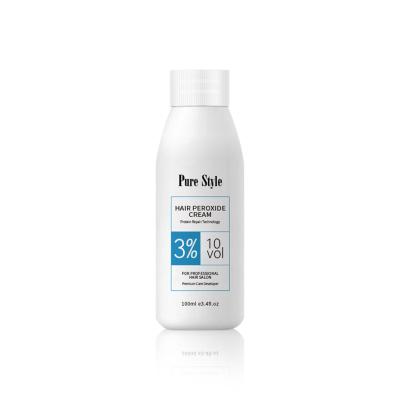 China 100ml Oxidant Hair Developer Cream Permanent For Home Hair Coloring Bulk Wholesale OEM Hair Dye Factory for sale