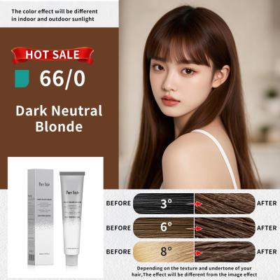 China 100ml Permanent Hair Color Cream Japanese Formula Harmless Non Irritating OEM Available Hair Color Manufacturer for sale