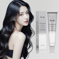 China Adult Herbal Hair Dye Cream Permanent Type 100ml For Salon OEM Available Hair Color Manufacturer Supply for sale