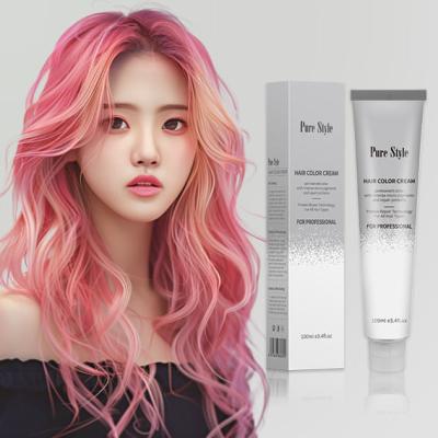 China Low Ammonia Hair Dye Color Cream 100ML for Professional Salon Use OEM Available Hair Color Manufacturer for sale