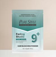 China Home Dust-Free 50g Hair Bleaching Powder Blue Hair Color Powder Herbal Formula OEM Hair Dye Factory Wholesale for sale