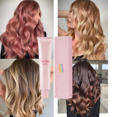 China Salon Professional Purestyle Hair Color Cream OEM Professional Hair Dye Rich Color Hair Color Manufacturer for sale