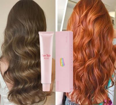 China Permanent Color OEM Hair Color Cream Hair Color Dye Permanent Fade Resistant Hair Color Manufacturer for sale