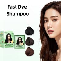 China PureStyle Fast Black Organ Bubble Hair Dye Shampoo Herbal Formula Harmless for Hair OEM Available Factory Supply for sale