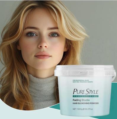 China Coloured Bleach Powder Mild Formula OEM Professional Hair Color Manufacturer for Safe Dyeing for sale