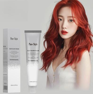 China Hot Sale Natural Low Ammonia Hair Dye With 47 Popular Colors for  Salon Use Hair Color Manufacturer OEM for sale