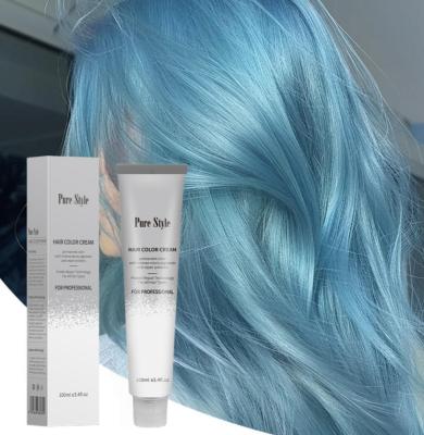 China Salon Use Wholesale Hair  Dye Factory OEM Low Ammonia Organic Hair Color  Cream With 47 Popular Colors for sale