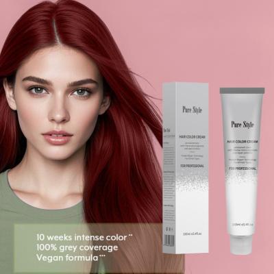 China Professional Hair Color Manufacturer OEM Low Ammonia Hair Dye Cream With 47 Popular Colors for Professional Salon Use for sale