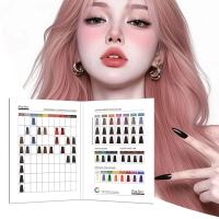 China Factory Wholesale Hair Color Swatch Chart 47 Colors Professional For Salons OEM Wholesale Professional Color Chart for sale