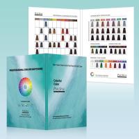 China Hair Color Book OEM  Hair Color Swatch Chart Premium Quality High-Accuracy Shade Guide with Durable Laminated Design for sale