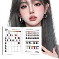 China Purestyle Hair Color Swatch Chart 47 Colors Professional OEM Wholesale Professional Color Chart For Salon for sale