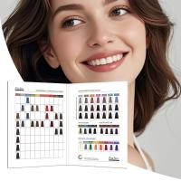 China Purestyle Hair Color Swatch Chart 47 Colors OEM Natural Instincts Hair Color Chart Premium Quality Hair Coloring Books for sale