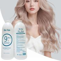 China Bulk Hair Colour Cream Developer OEM Service Reliable Hair Color Manufacturer  for Mild Peroxide Hair Dye Formula for sale