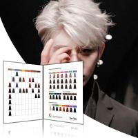 China Premium OEM/ODM Purestyle Hair Color Swatch Book 47 Colors  Accurate Color Matching High Quality for Salon for sale