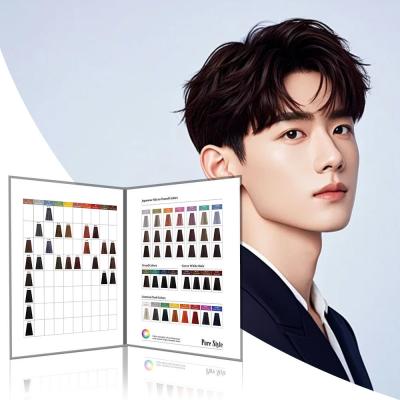 China Premium Quality Hot Sell Professional Hair Color Chart  Customizable Wide Color Range Durable Swatches for sale