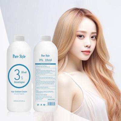 China OEM Natural Hair Oxidant Cream Bulk Supply Trusted  Hair Dye Factory for Safe Hair Color Developer Cream for sale