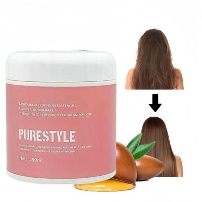 China PureStyle Hair Treatment Mask 450ml with Hydrolyzed Keratin Amino Acid Complex OEM Available  Hair Repair Cream for sale