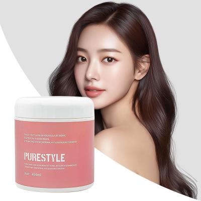 China PureStyle 450ml OEM Hair Mask Hydrolyzed Keratin Acid Smoothing Hair Treatment Anti Frizz Wholesale Available for sale