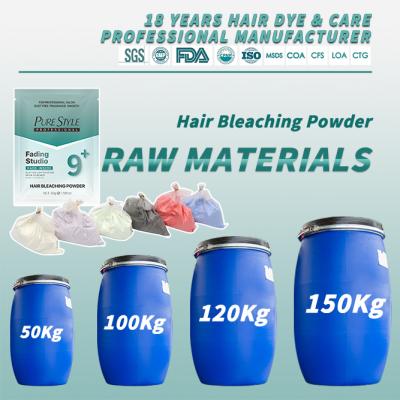 China Professional OEM Hair Bleach Powder Raw Material in Bulk  Cosmetic Grade Color Bleach Powder Factory Wholesale for sale