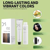 China OEM Home Hair Dye Cream Suit Raw Material Ammonia Free with Oxidant Cream Easy Application for sale