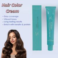 China Long-Lasting OEM  Hair Color Cream Raw Material  Professional Salon Use Hair Dye Factory for sale