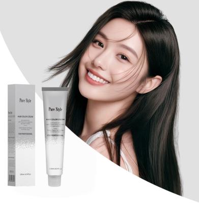 China Hair Color Manufacturer OEM  Hair Color Cream Bulk Wholesale Ammonia Free Organic Hair Dye for sale