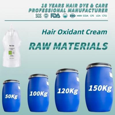 China Purestyle Professional   3% 6% 9% 12% Peroxide Oxidant Cream Raw Material OEM Herbal Hair Developer for sale