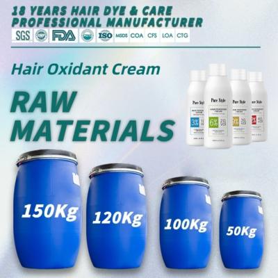 China PureStyle Hair Color Developer Oxidant Cream   Material Bulk Permanently Color  OEM Hair Dye Factory Supply for sale