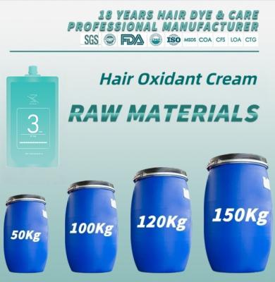 China Natural Hair Oxidant Cream Raw Material 1% 3% 6% 9% 12% Permanent Hair Color Peroxide Developer OEM/ODM Manufacturer Supply for sale