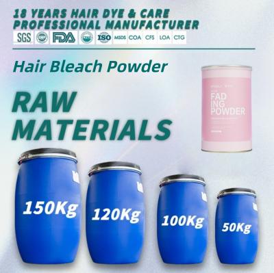 China Hair Dye Factory OEM Hair Bleach Powder Raw Material Dust Free for Professional Salon Permanent Hair Dye for sale