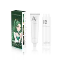 China Ammonia Free Herbal Semi Permanent Home Hair Dye Kit Raw Material OEM Hair Dye  Factory Supply for sale