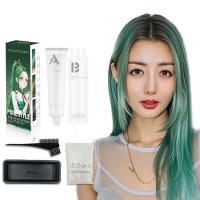 China Ammonia Free Herbal Semi Permanent Home Hair Dye Kit Raw Material OEM Hair Dye  Factory Supply for sale