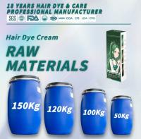 China Ammonia Free Herbal Semi Permanent Home Hair Dye Kit Raw Material OEM Hair Dye  Factory Supply for sale