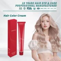 China Professional CANSE  Hair Color Cream 90ml Rich Shades Plant Fragrance Non Drying Formula OEM Wholesale Hair Dye Factory for sale