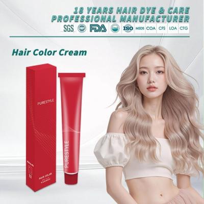 China Professional CANSE  Hair Color Cream 90ml Rich Shades Plant Fragrance Non Drying Formula OEM Wholesale Hair Dye Factory for sale