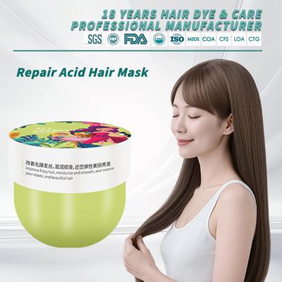China Wholesale Acid Hair Mask 500ml Plant Based Scent Deep Nourish Smooth Shine Salon Use OEM ODM for sale