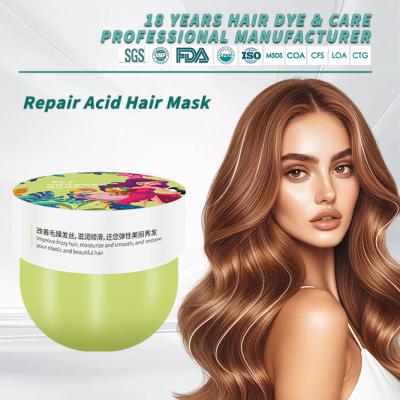China ZHISEJI OEM 500ml Hair Care Mask Acidic Nourishment Plant Aroma Anti Frizz Bulk for Salons for sale