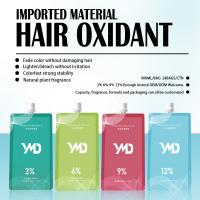 China YMD Premium Quality OEM Hair Oxidant Cream Raw Material 3% 6% 9% 12% Permanent Hair Color  Developer Factory Supply for sale