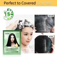 China Purestyle OEM Bubble Hair Dye Shampoo Black Hair Dye Herbal Formula  Gray Coverage Premium Quality Factory Supply for sale