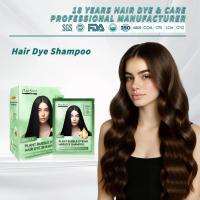 China OEM Black Bubble Hair Dye Shampoo 3-in 1 Fast Black Hair Dye Gray Coverage  Hair Color Manufacturer Supply for sale