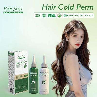China Purestyle OEM Hair  Perm Cream Hair Straightening Perm Products Long Lasting Cold Perm Wholesale Hair Dye Factory for sale
