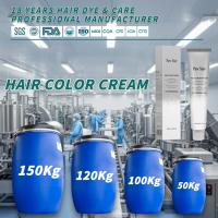 China Hair Color Cream OEM Raw Materials Organic Hair Coloring Cream Professional Hair Dye Factory for sale