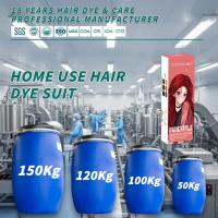 China Semi Permanent Hair Dye Kit Raw Material OEM Hair Dye Factory Supply Organic Hair Color Cream Household Hair Dye MOQ 5000 PCS for sale