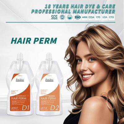 China Moisturizing Curling Cream  Nourishing Hair Perm Products OEM Hair Perm Lotion Hair Dye Factory for sale