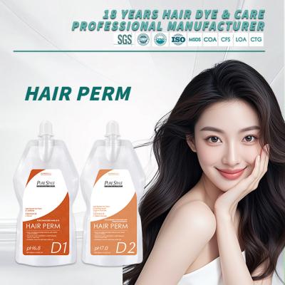 China OEM Long Lasting Hair Perm Cream Curly Hair Perm Solution for Professional Salon Wholesale Hair Color Manufacturer Supply for sale