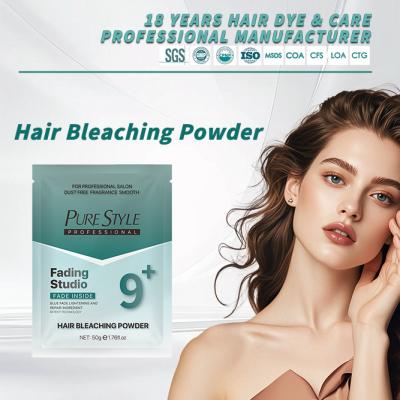 China OEM Hair Bleach Powder Dust Free Ammonia Free Lightener Powder for Natural Hair Dye Hair Color Manufacturer Wholesale for sale