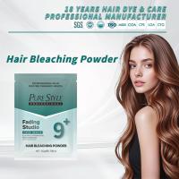 China Purestyle OEM Hair Bleach Powder up to 9 Levels Herbal Salon Lightener  Dust Free Hair Dye Factory Supply for sale