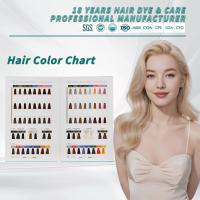 China Factory OEM 39 Colors Hair Colour Swatch Book  for Professional Salon Use Long Lasting Display for sale