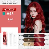 China OEM ODM Hair Dye Factory  Permanent Hair Dye Kit  Herbal Formula Professional Hair Coloring Cream for sale